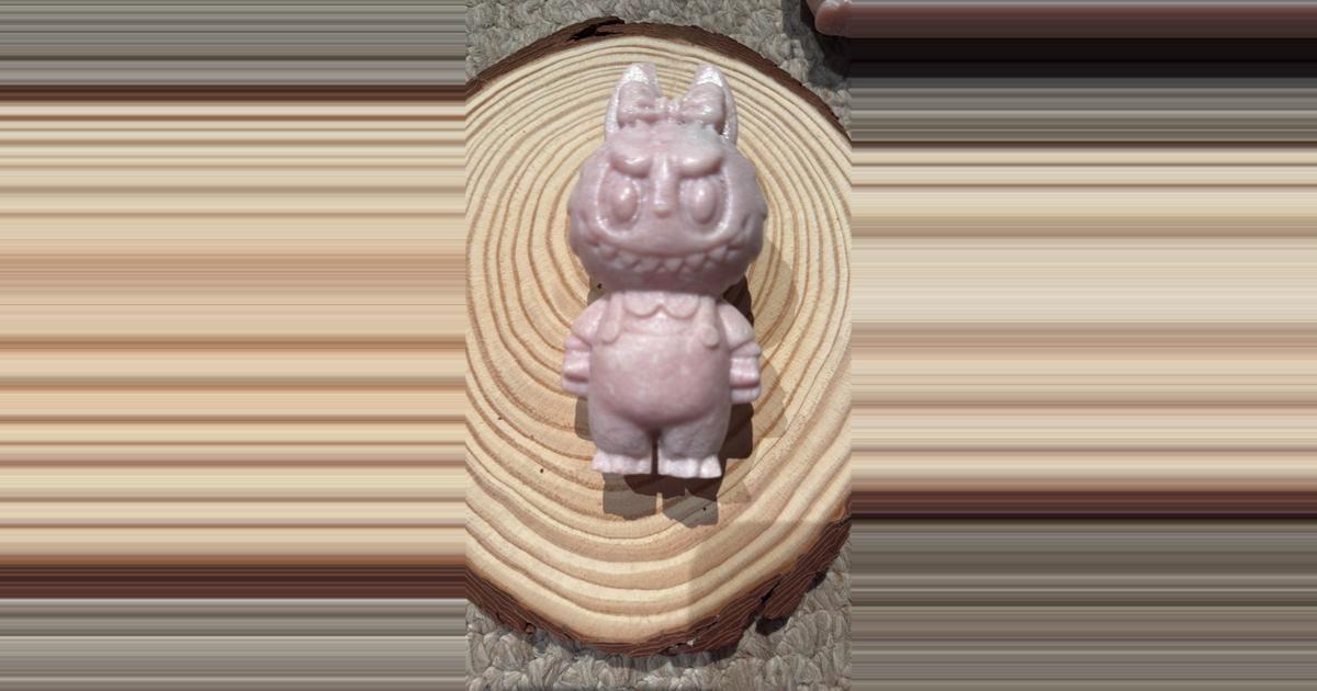 Pink opal labubu crystal carving ($50) from @MysticalStonesUs