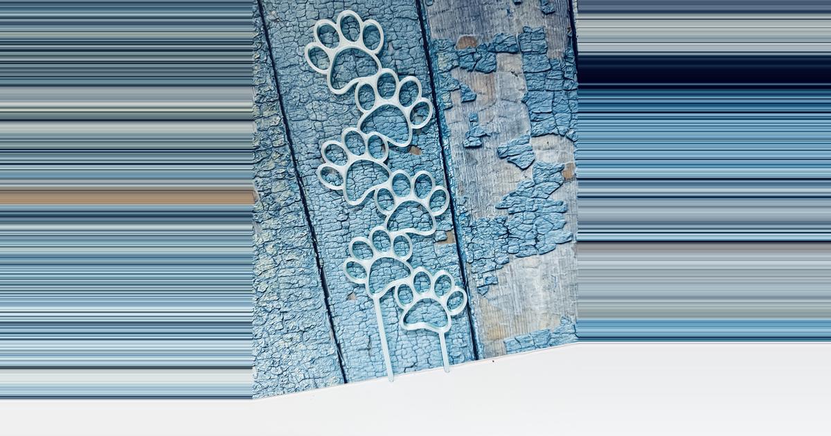 Paw Print Trellis ($3) from @DeputyLea