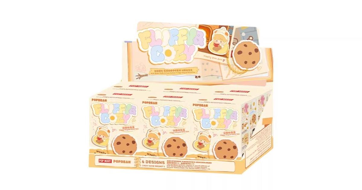 POPMART Bubble Cute Balls Soft and Warm Series Refrigerator Mugs Blind ...