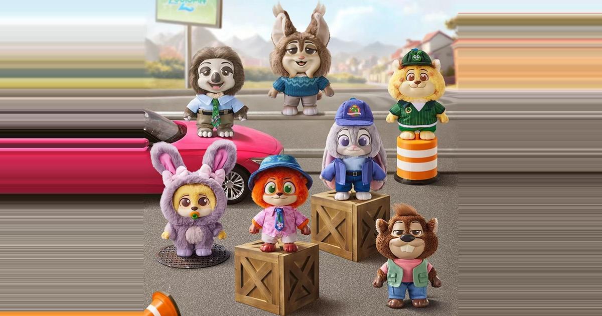 MINISO Zootopia V2 Daily Life Vinyl Plush Pendant Blind Box ($27) from ...