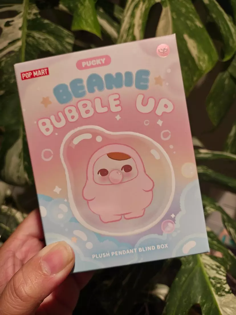 PopMart Pucky Beanie Bubble Crying Bubble ($35) from @MatsByCat