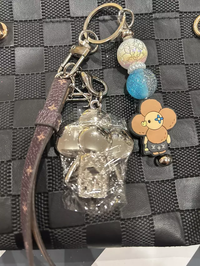 Charm keychain ($15) from @sweet_sprig_palmie15